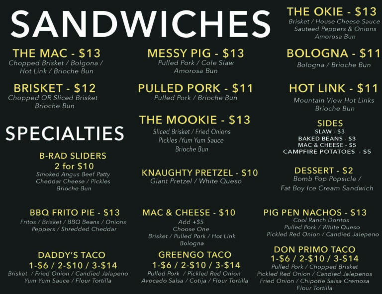 Food - Cain's Ballroom